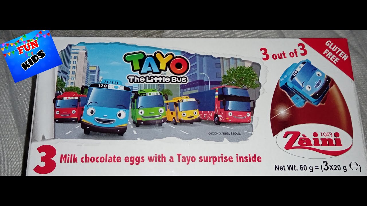 TAYO THE LITTLE BUS | ZAINI SURPRISE EGG - YouTube