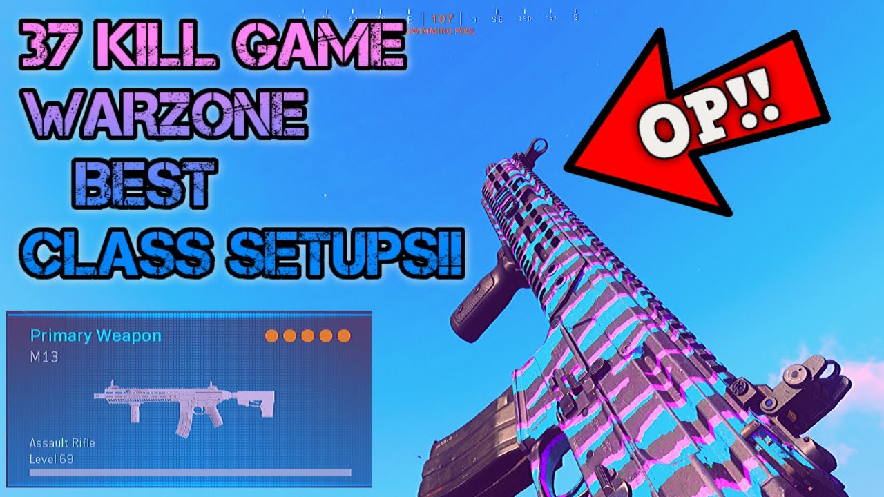 THE BEST "M13" CLASS SETUP IN WARZONE (Modern Warfare Warzone) - YouTube