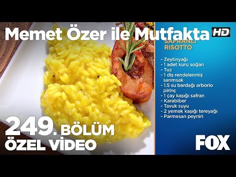 Safranlı Risotto! Memet Özer ile Mutfakta 249. Bölüm