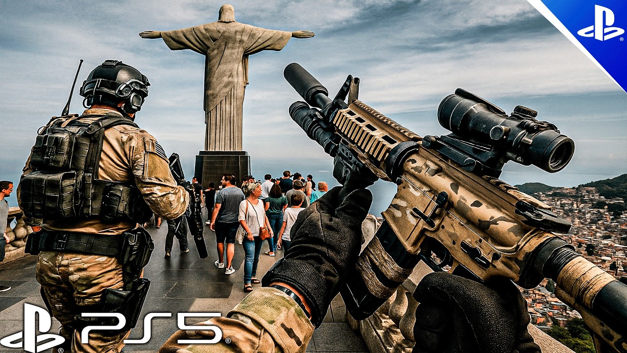 Escaping a Favela in Rio de Janeiro, AMERICANS IN DANGER | Call of Duty ...