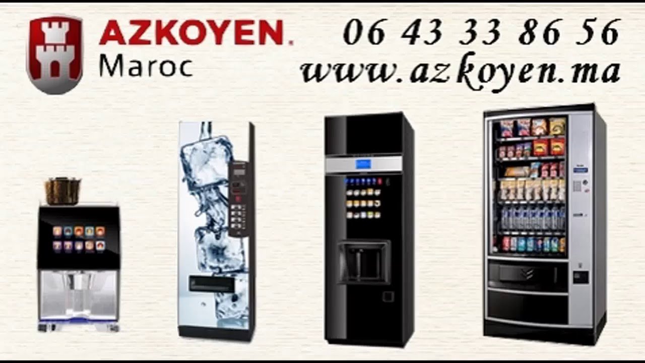 distributeur automatique maroc - YouTube