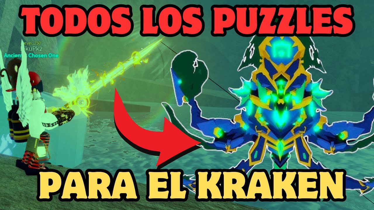 🦑 Cómo Atrapar al KRAKEN y Resolver TODOS los Puzzles para Entrar a su ...