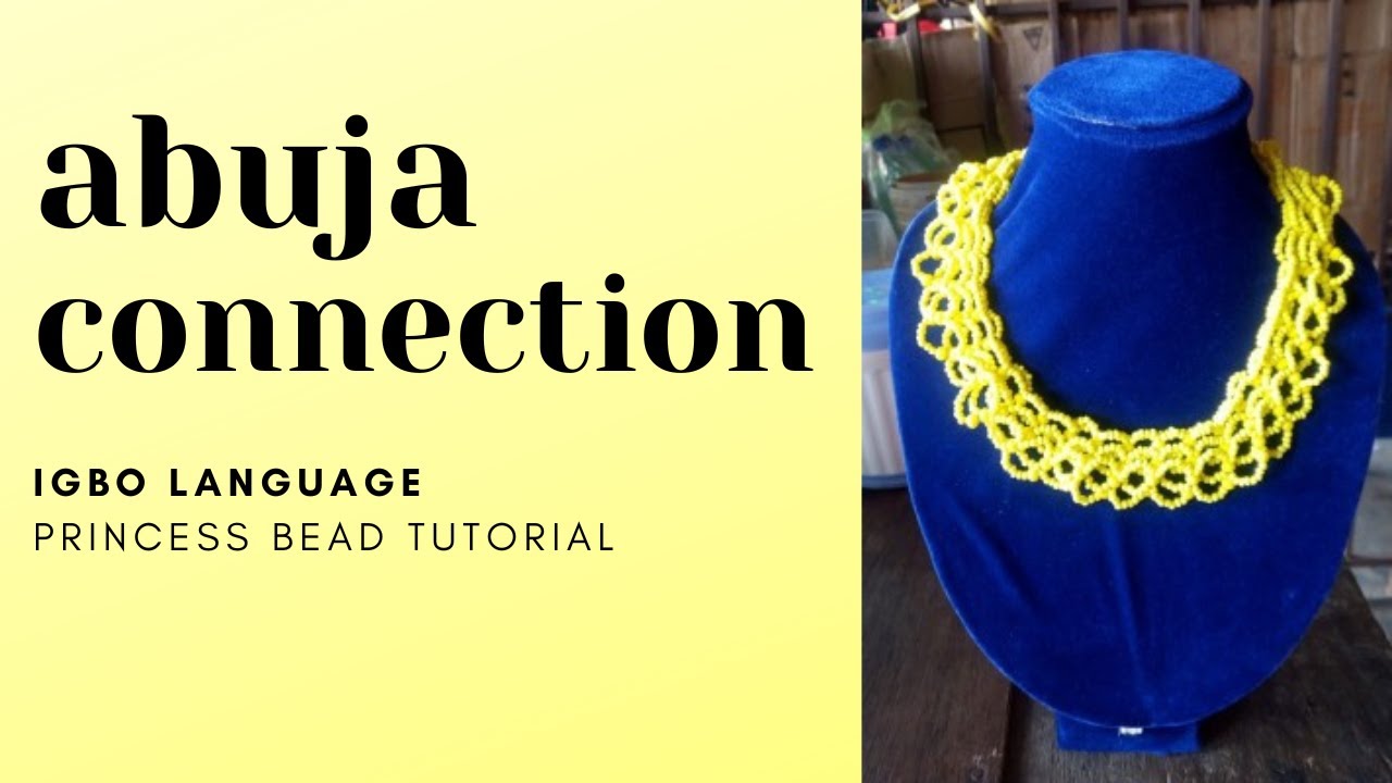 Igbo Tutorial | How to Make Princess Beads - YouTube