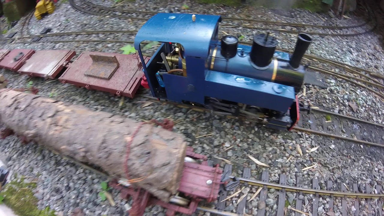ACCUCRAFT DECAUVILLE 020T STEAM LOCOMOTIVE - YouTube