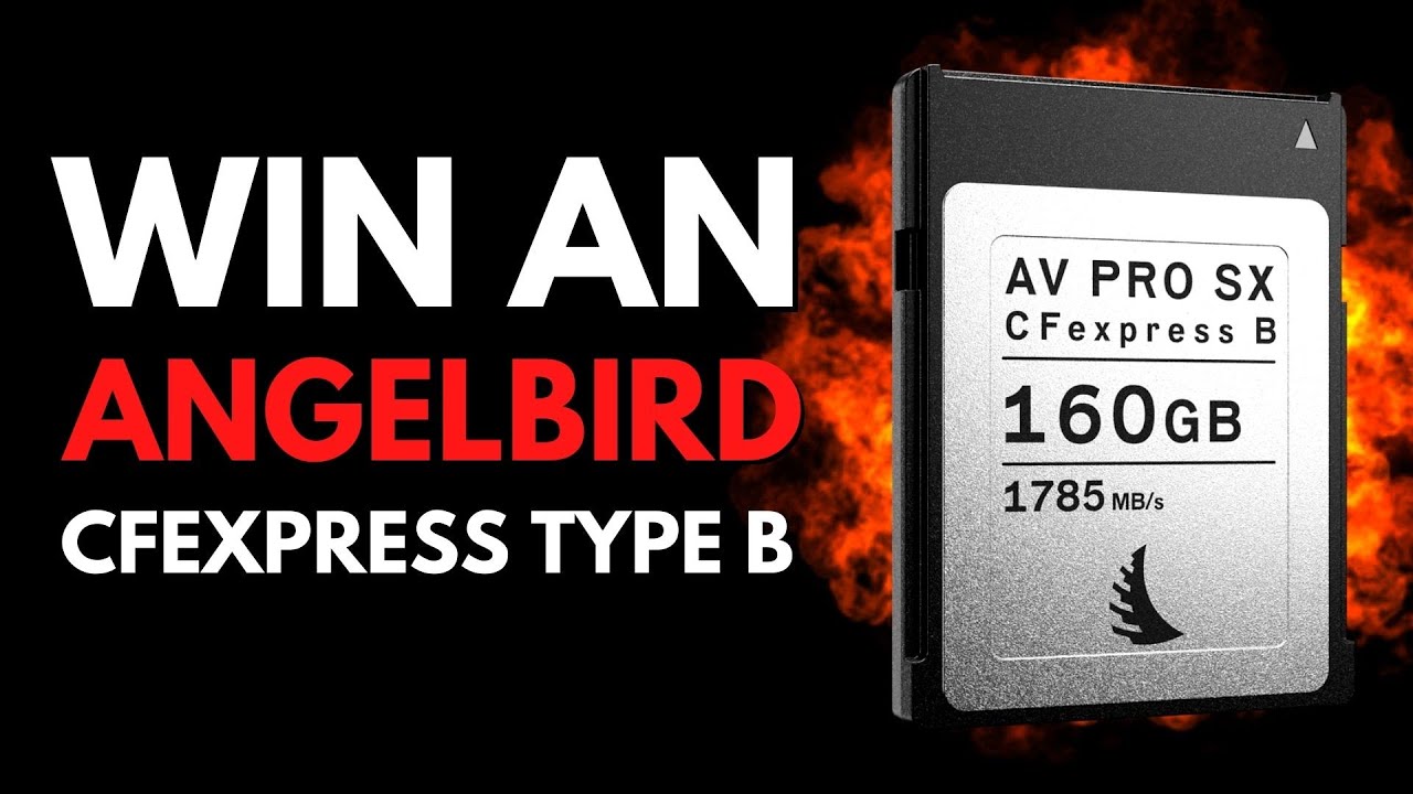 Subscribe to Win an Angelbird 160GB AV PRO SX CFexpress Card - YouTube