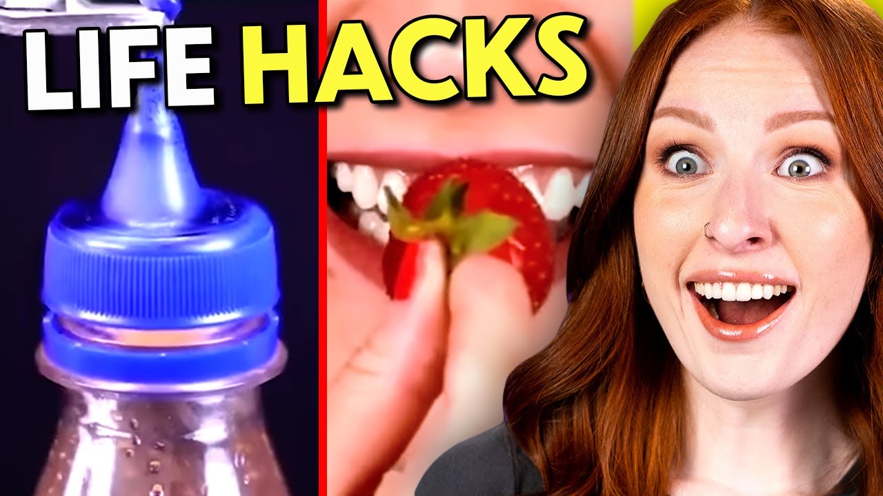 Try Not To Fail Challenge - 7 Crazy Life Hacks! - YouTube