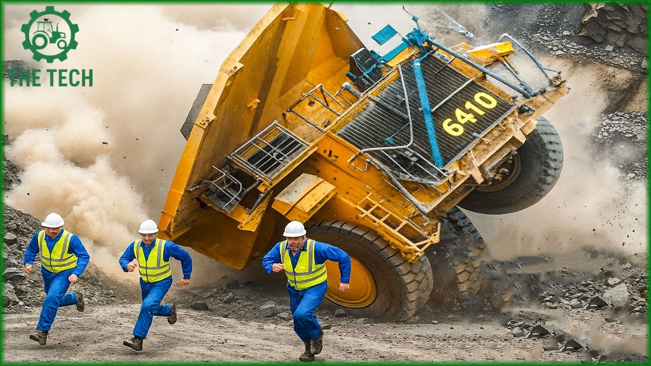 35 Extreme Dangerous Heavy Machinery Skills Almost Led To Disaster #11 ...