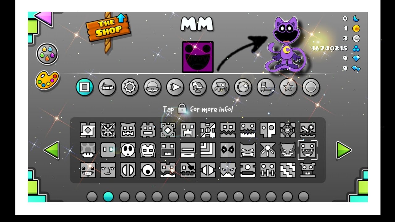 recreating cartoon characters in geometry dash!!! | geometry dash ...