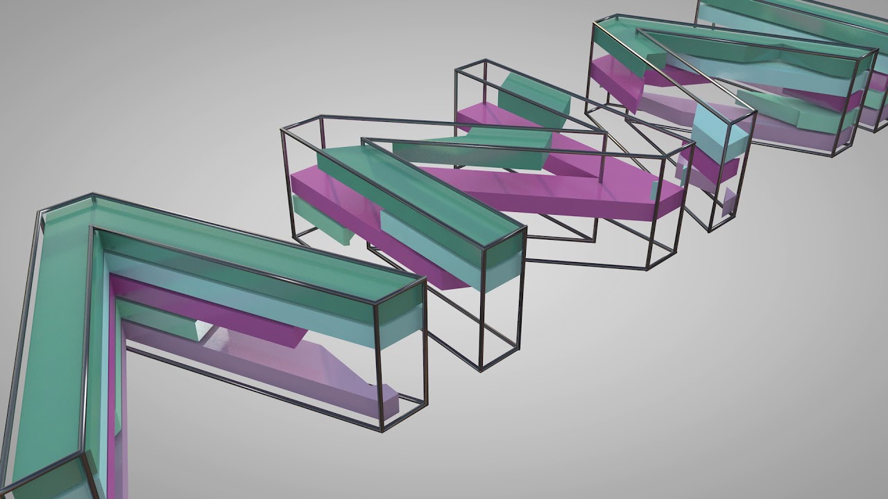 Cascading Text Animation using Cinema 4D - YouTube