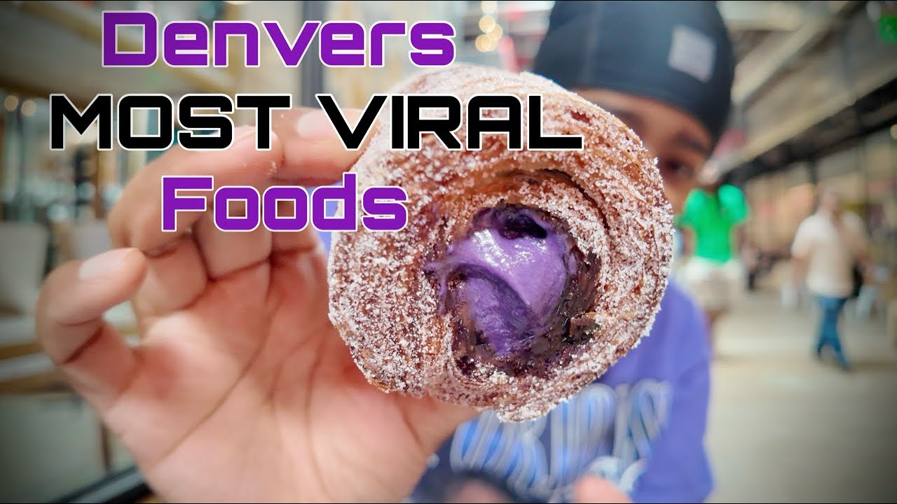 Eating Denver's Most Viral Foods For 24 Hours ! - YouTube