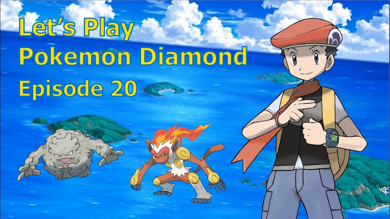 Pokemon Diamond Walkthrough (NDS) - Gameplay - Episode 20 [No ...
