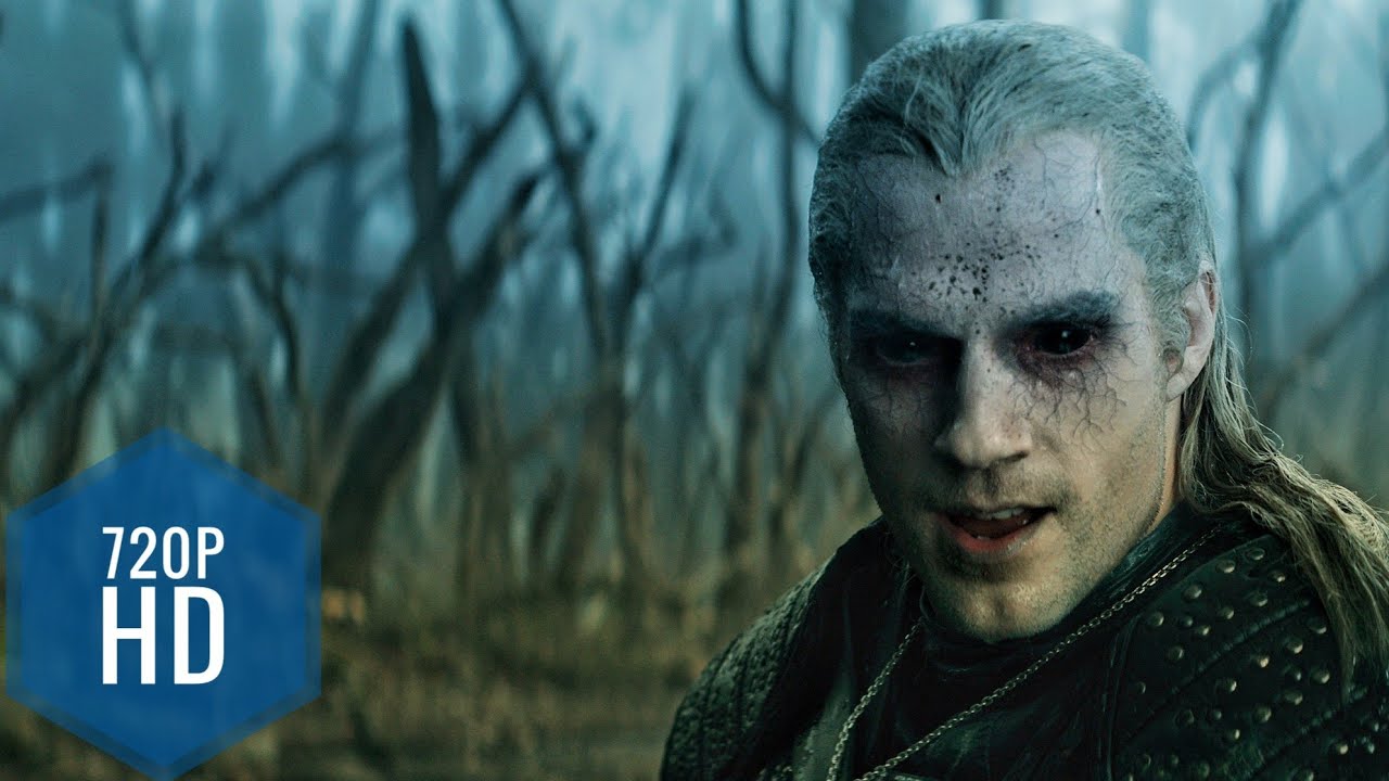 WITCHER - |Geralt fighting with Monster|. |HD Scene|. - YouTube