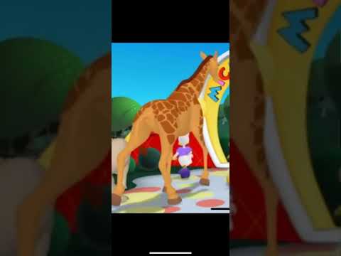 Giraffe farts butt float up