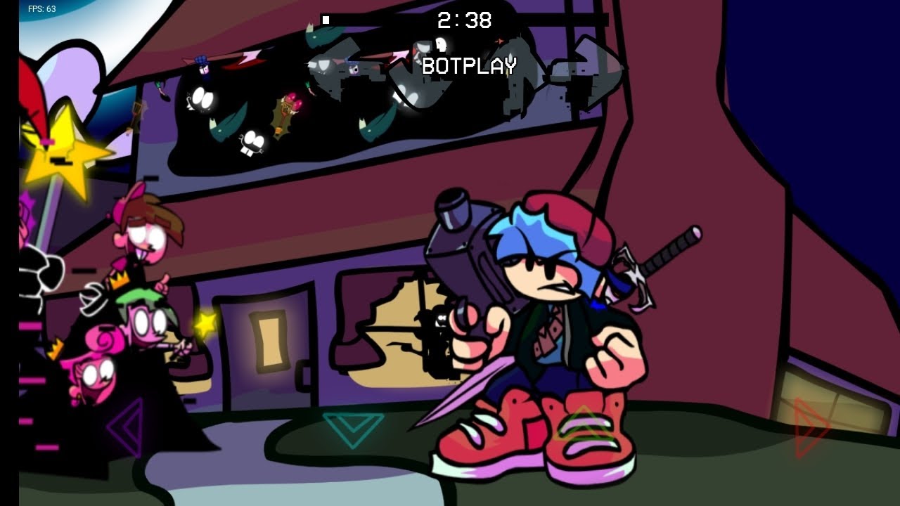 fnf glitched legends wish come true gameplay - YouTube