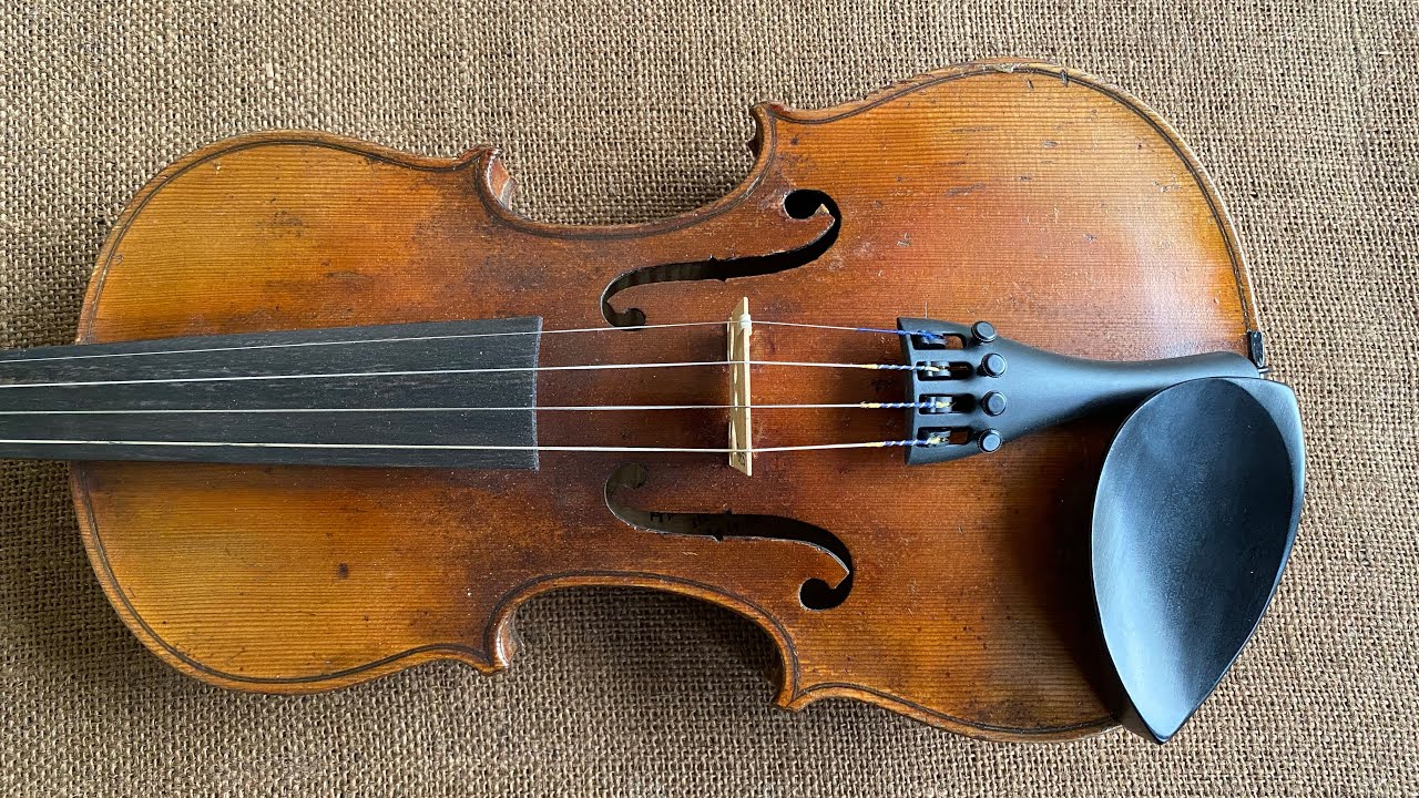 SOLD Old Violin #885 Old German MONSTER Toned Fiddle that has the JUICE ...