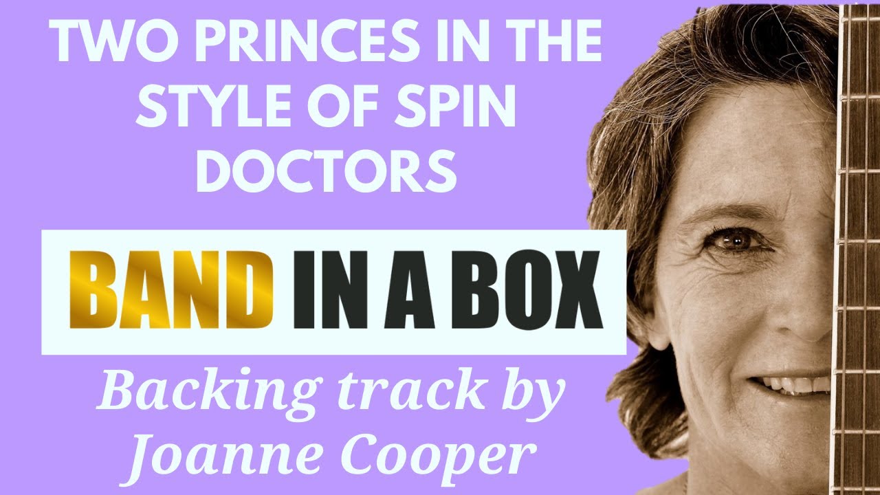 Two Princes in the style of Spin Doctors Band-in-a-Box backing track ...