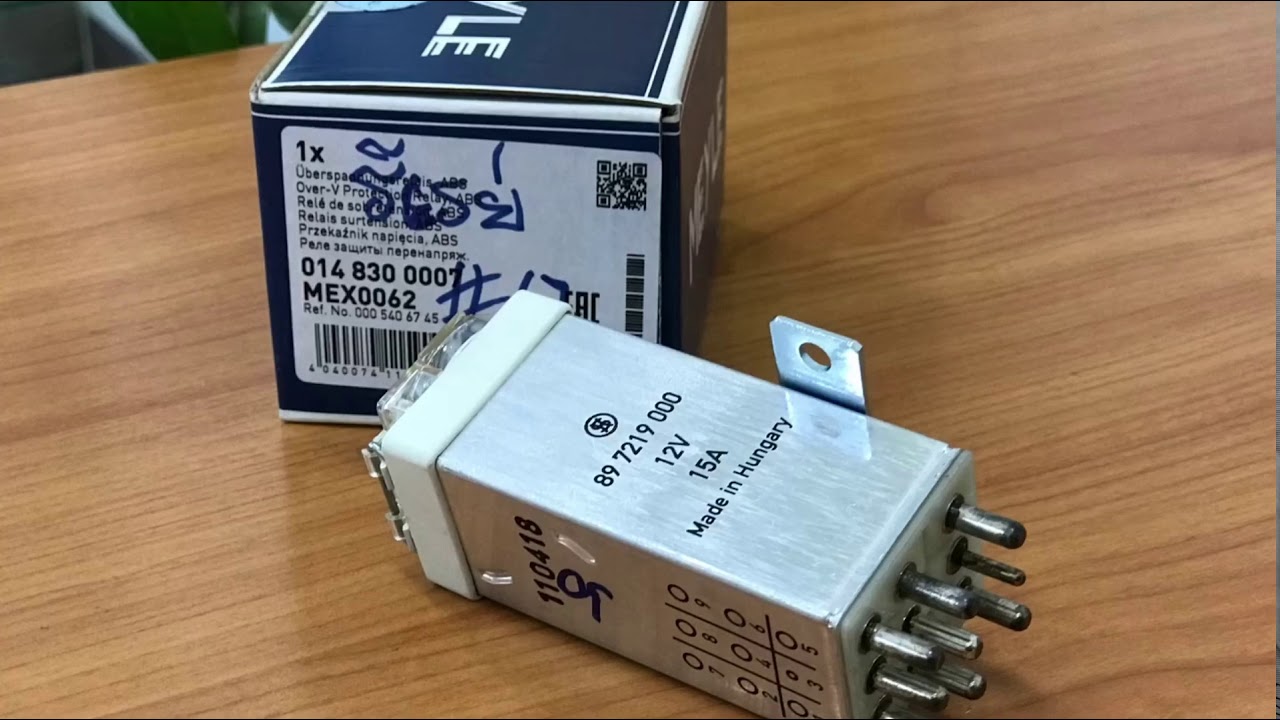 |#อะไหล่รถเบนซ์ | รีเลย์โอเวอร์โหด | Over-V Protecion Relay | Mercedes ...