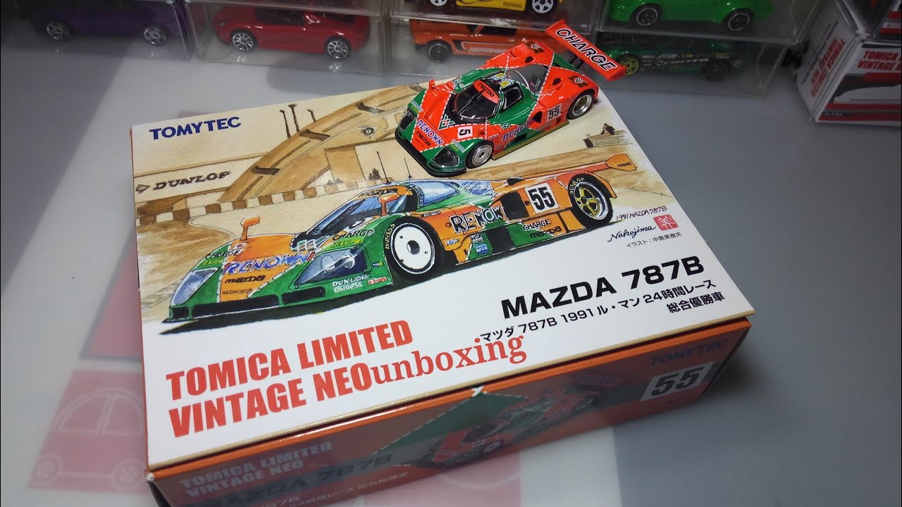 (700k total view special)Tomytec unboxing | Mazda 787B - YouTube
