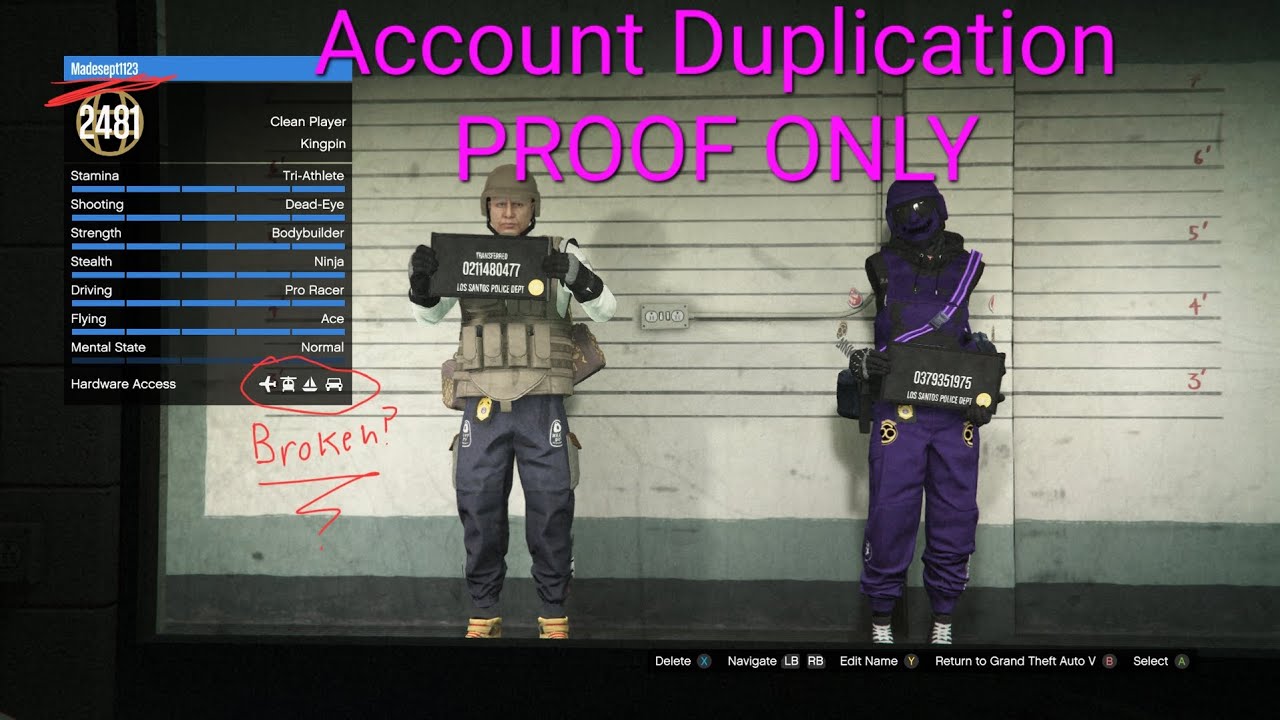 Account Duplication PROOF ONLY Sept. 11 2023 - YouTube