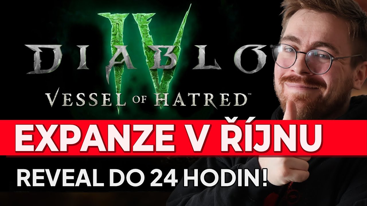 EXPANZE Bude oznámena už za 24h! VESSEL OF HATRED! - Diablo IV! #diablo ...