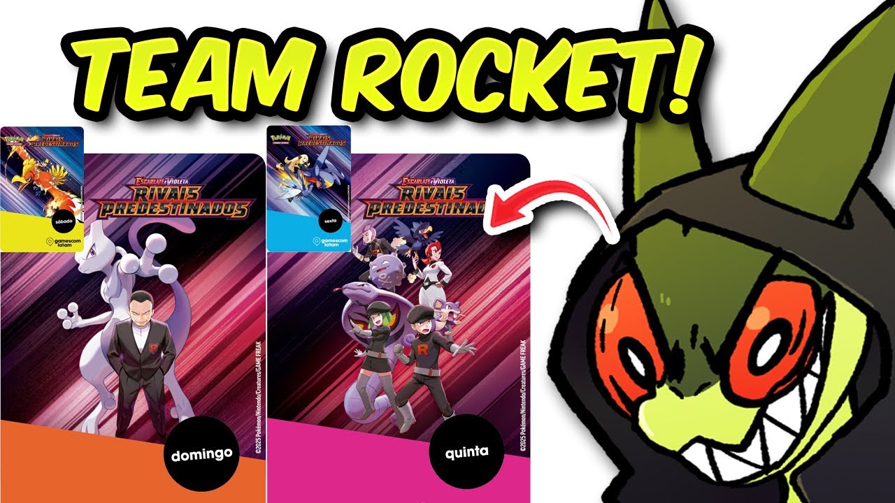 Pokemon Destined Rivals Artwork Revealed To Feature Team Rocket & More ...