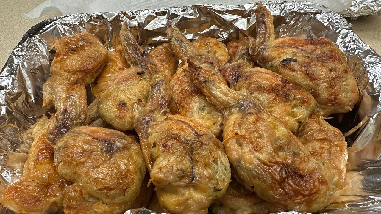 Stuffed chicken wings/ peev Choj ntim looj ‘tis qab Video #22 / 1-5 ...