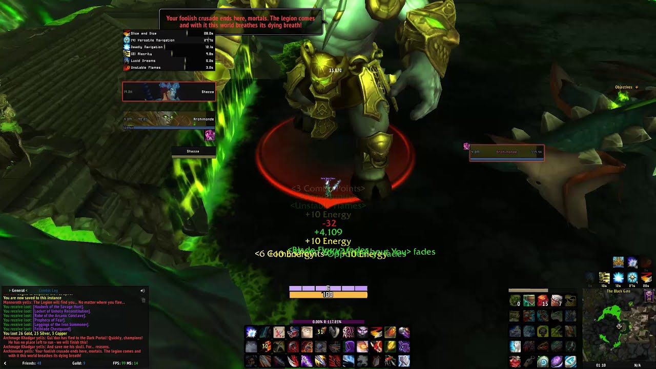 Felsteel Annihilator Mount Drop (Hellfire Citadel) - World of Warcraft ...