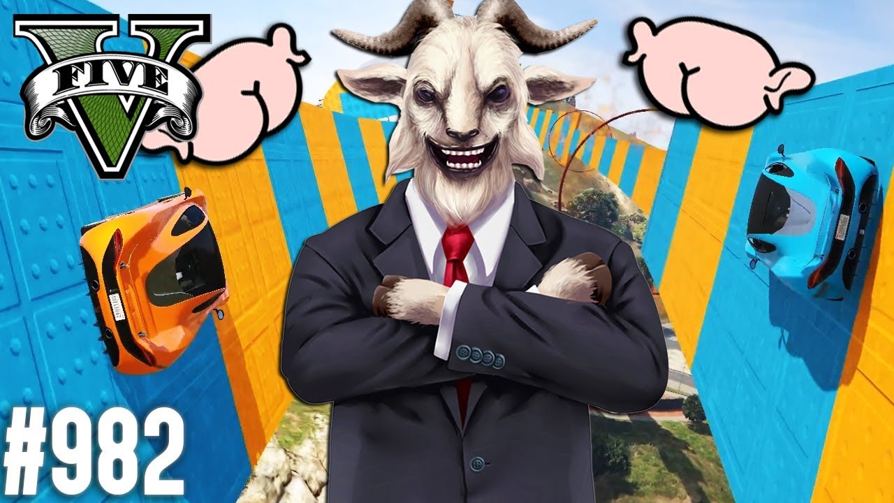 Po-Provision vom Ziegenmann!? (+Download)| GTA 5 - Custom Map Rennen ...