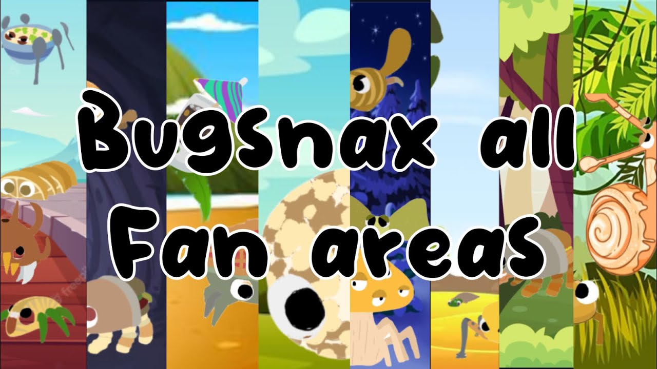 Bugsnax all fan areas | season 1 - YouTube