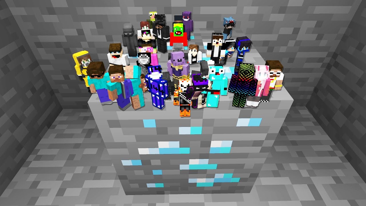 So I Shrunk 100 Kids in Minecraft... - YouTube