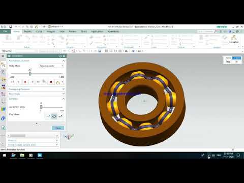 Ball Bearing Simulation With Animation - YouTube