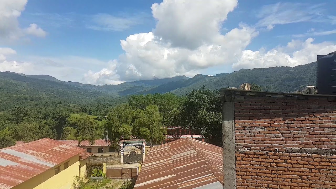 From kushma bazar parbat - YouTube