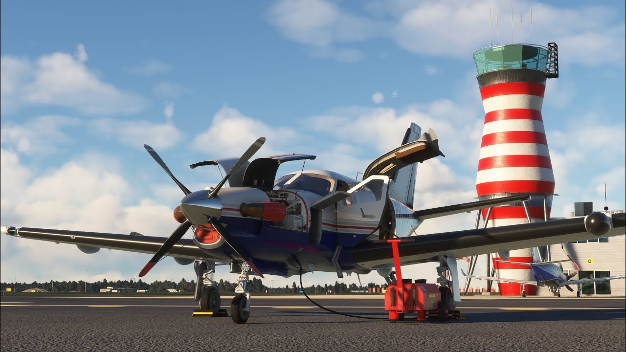 TBM850 with AI Co-Pilot in VR - YouTube