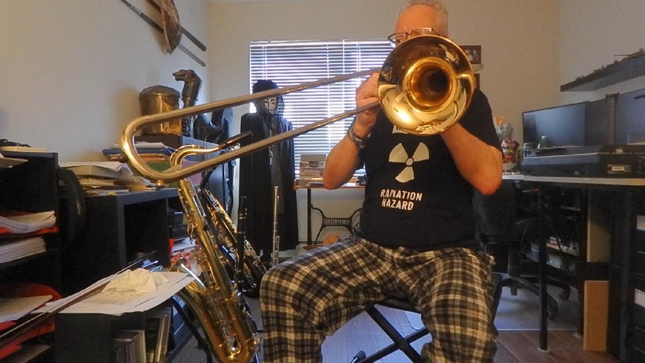 Lullaby on Trombone, April 28, 2022 - YouTube