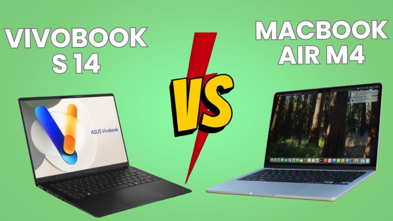 Is the MacBook Air M4 Worth It Over the Vivobook S 14? - YouTube