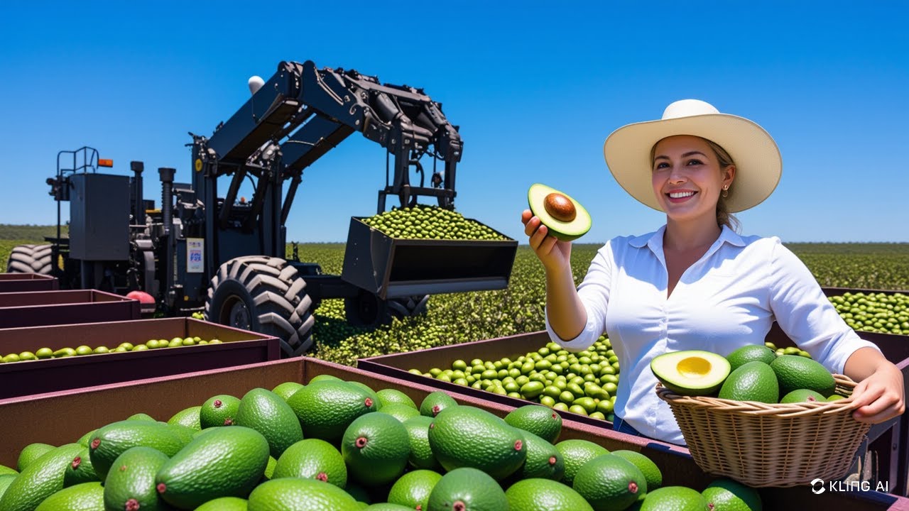 How Does the Avocado Journey 🥑 From Farm to Guacamole – Avocado Processing Technology - YouTube