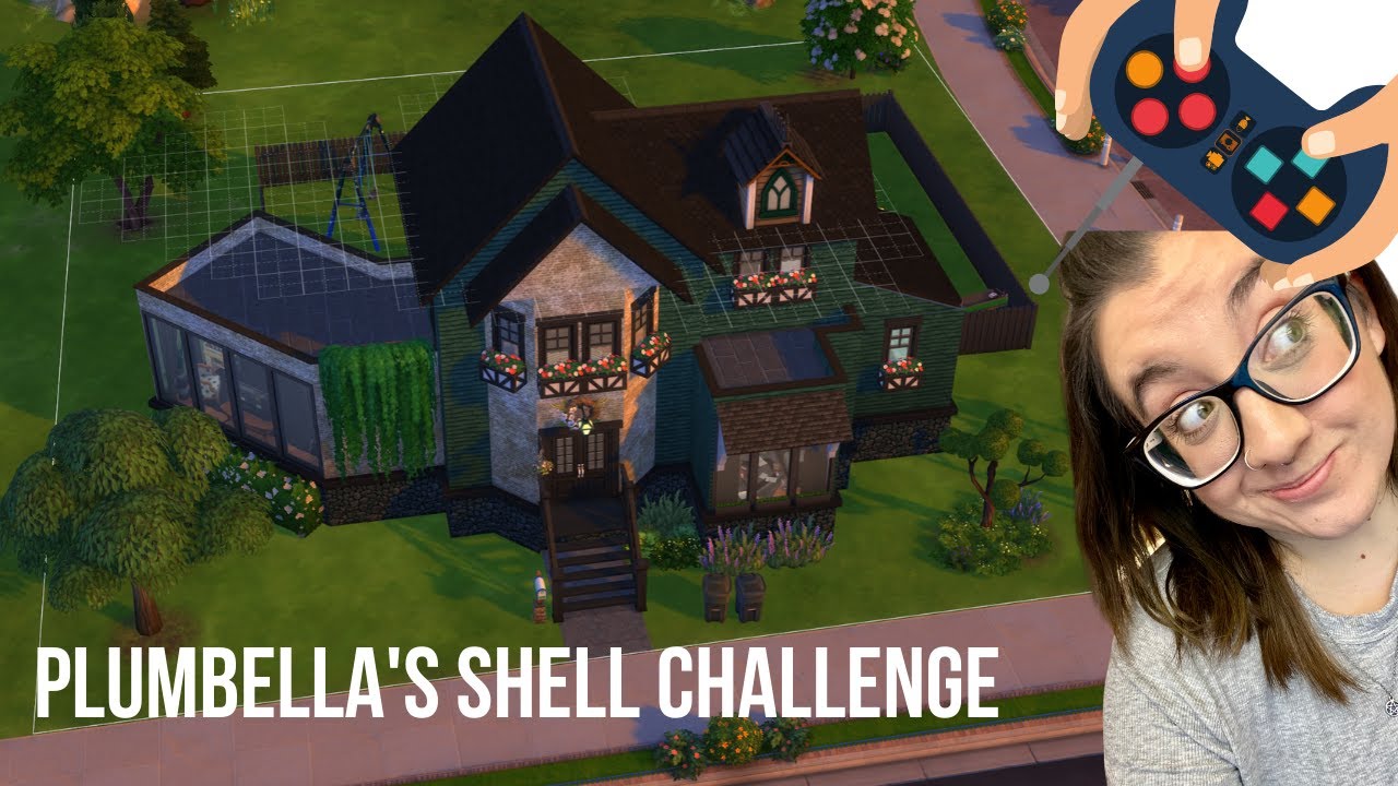 I Completed Plumbella's Shell Challenge! // Speed Build // The Sims 4 ...