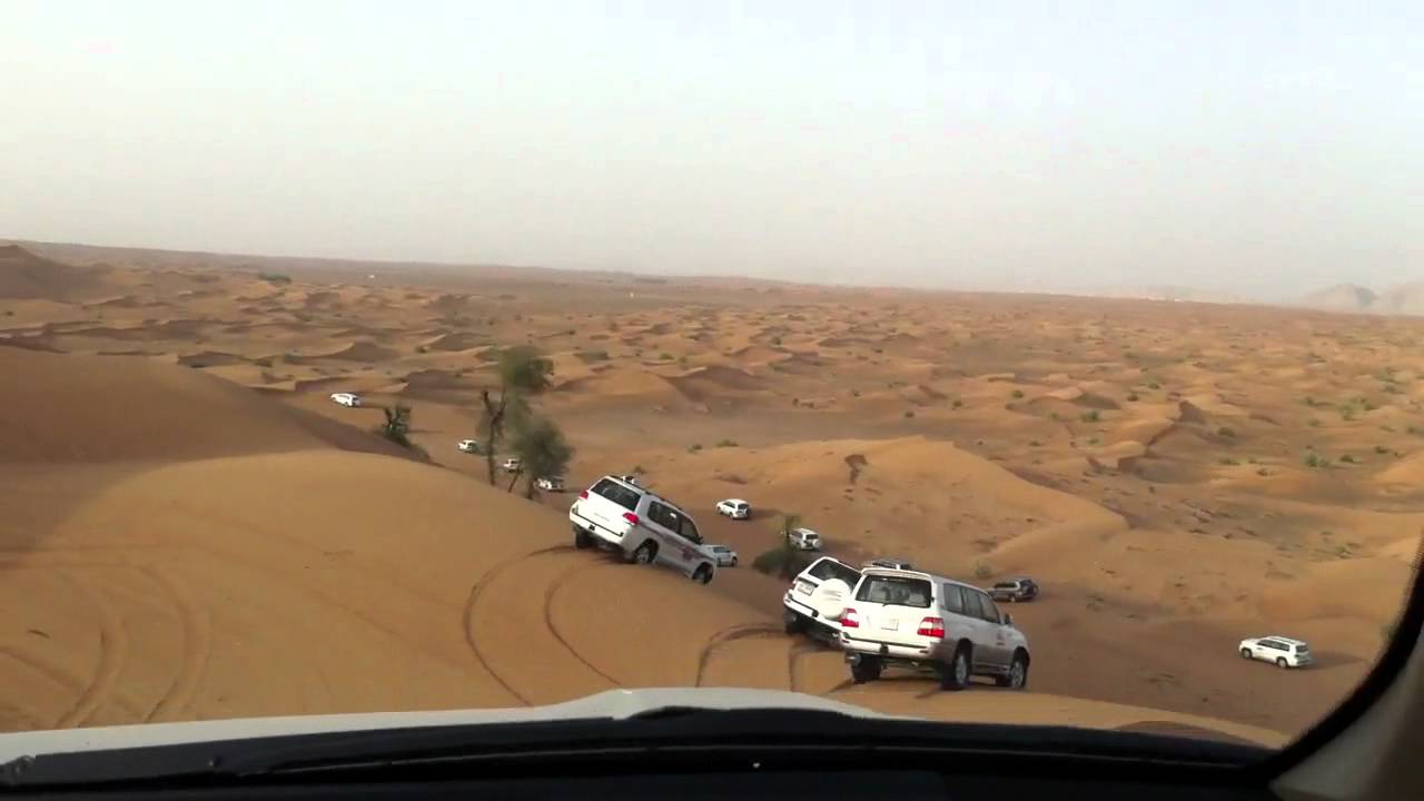 Sand Dune Bashing in Dubai - YouTube