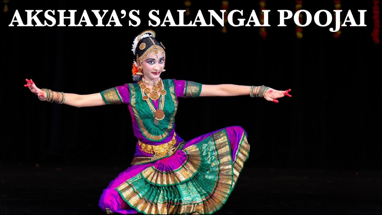 Akshaya Ramanujam's Salangai Poojai | Disciple of Guru Smt. Sivanuja ...