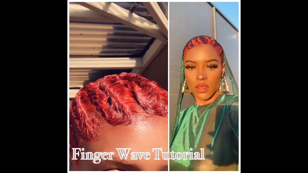 Styling Short Natural Hair | Secret to Styling & Slaying Finger waves | Finger Wave Tutorial 😍 ...