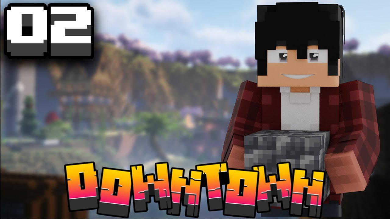 DownTown 2: Episode 2 - FIRST HOUSE! (Filipino Minecraft SMP) - YouTube