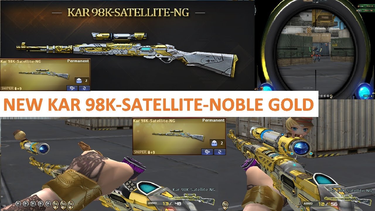 NEW KAR 98K-SATELLITE-NOBLE GOLD CROSSFIRE PH 2023 - YouTube