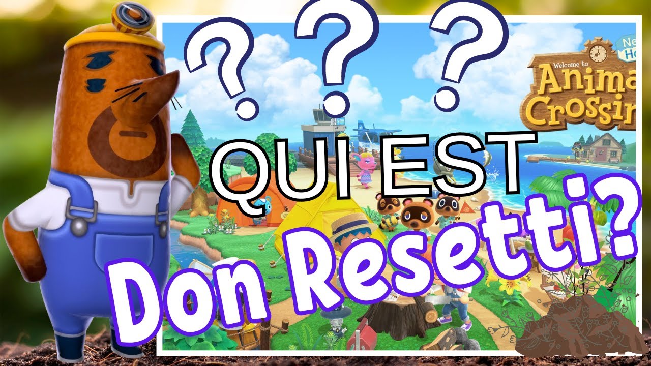 Animal Crossing : Connais-tu Don Resetti ? - #10 - YouTube