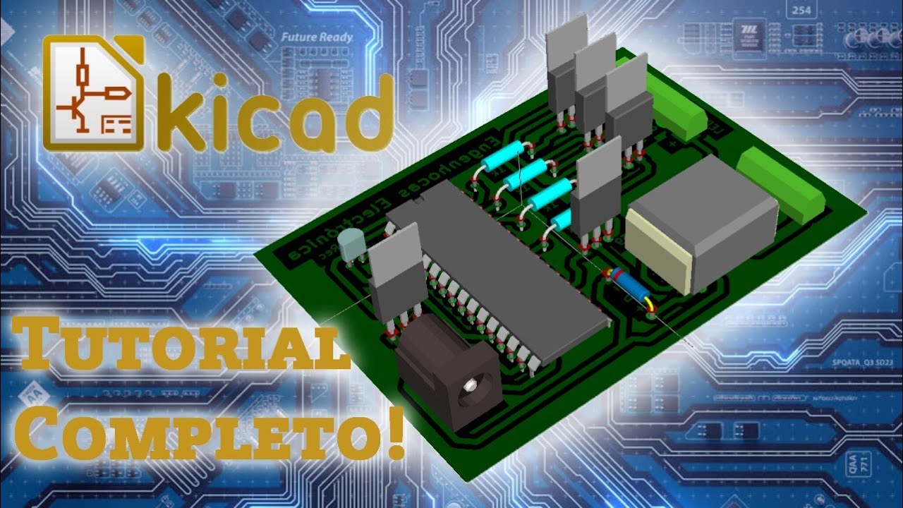 Temporizador - 1ª parte - Placa PCB KiCAD Tutorial Completo - YouTube
