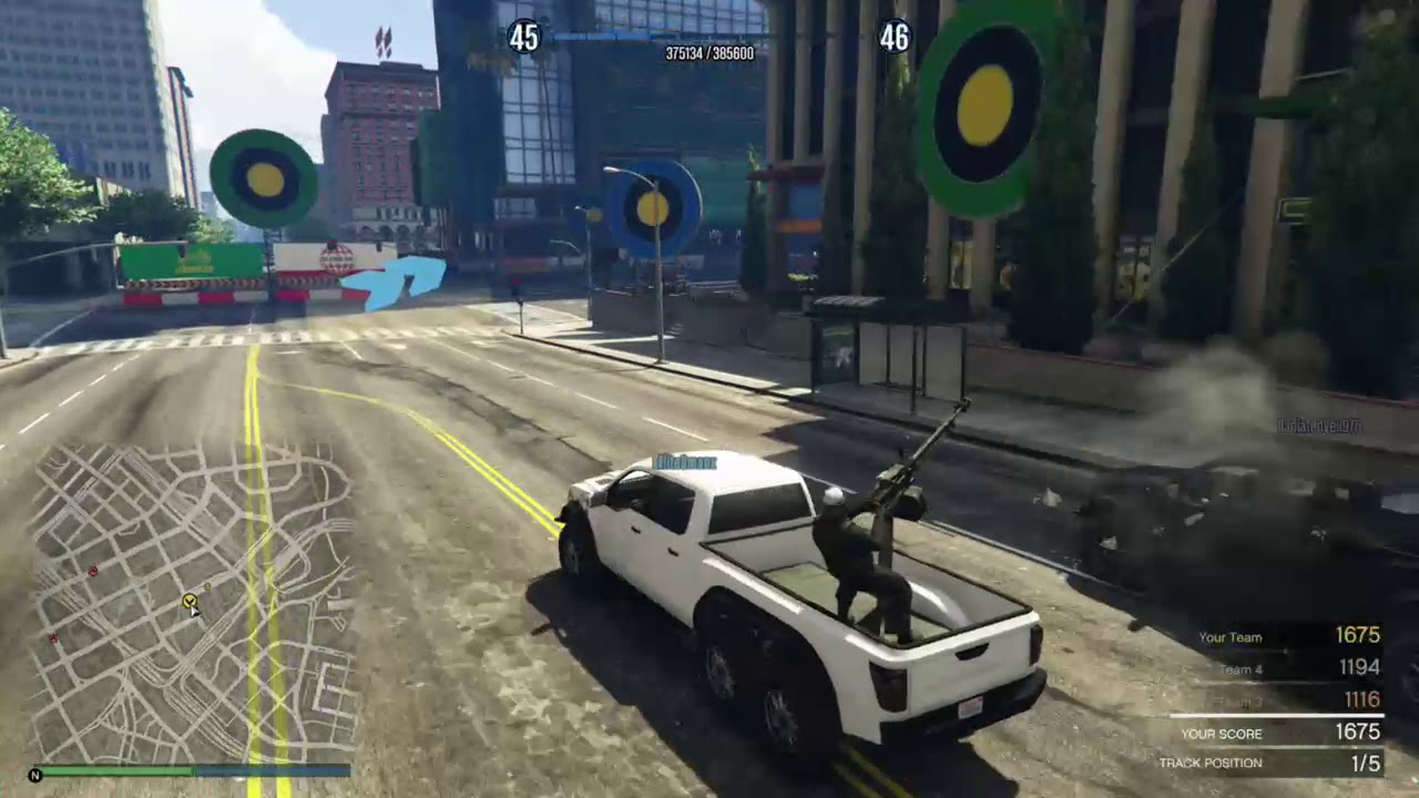 GTA V Online (target assault) Another Win! - YouTube