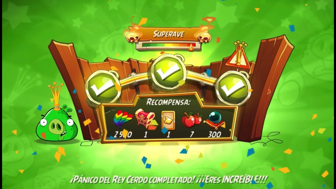 Angry Birds 2 - King Pig Panic (Pánico del rey cerdo) - 14/03/2025 ...