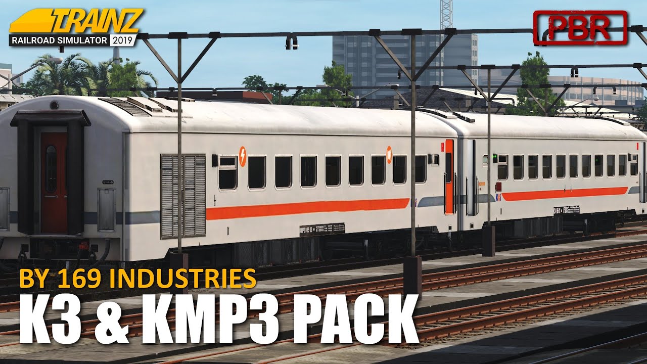 DETAILNYA CAKEP BANGET! Review K3 Pack By 169 Industries | TRAINZ SIMULATOR INDONESIA - YouTube