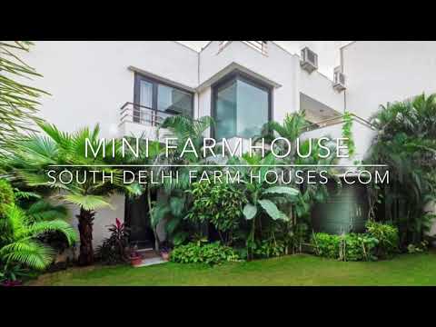 1000 square yards Mini Farmhouse in South Delhi - YouTube