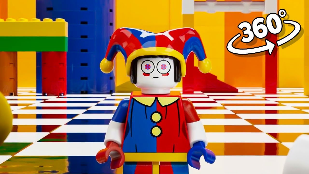 The Amazing Digital Circus in LEGO (END SCENE) | 360º VR - YouTube