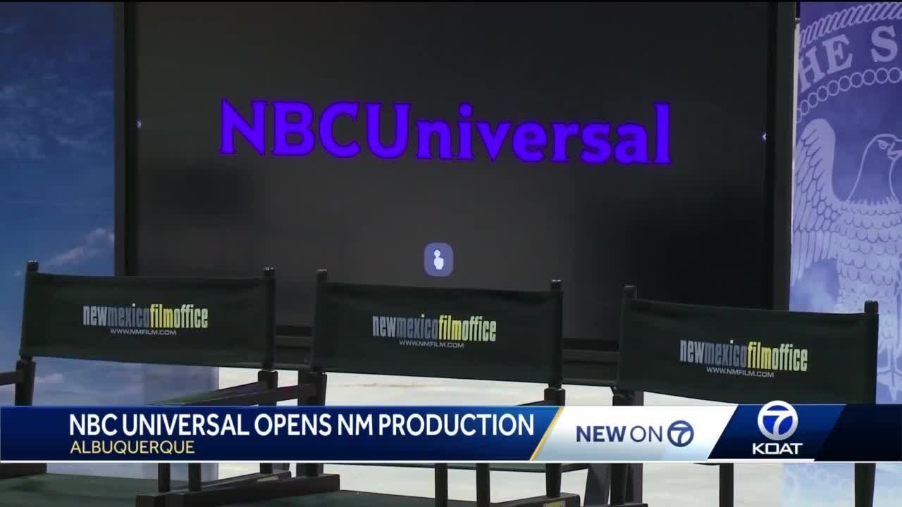 NBC Universal opens New Mexico studio - YouTube